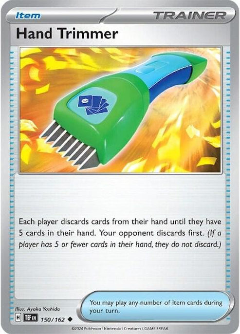 Hand Trimmer - 150/162 - Temporal Forces (Reverse Holo) – Aniware-Sealed